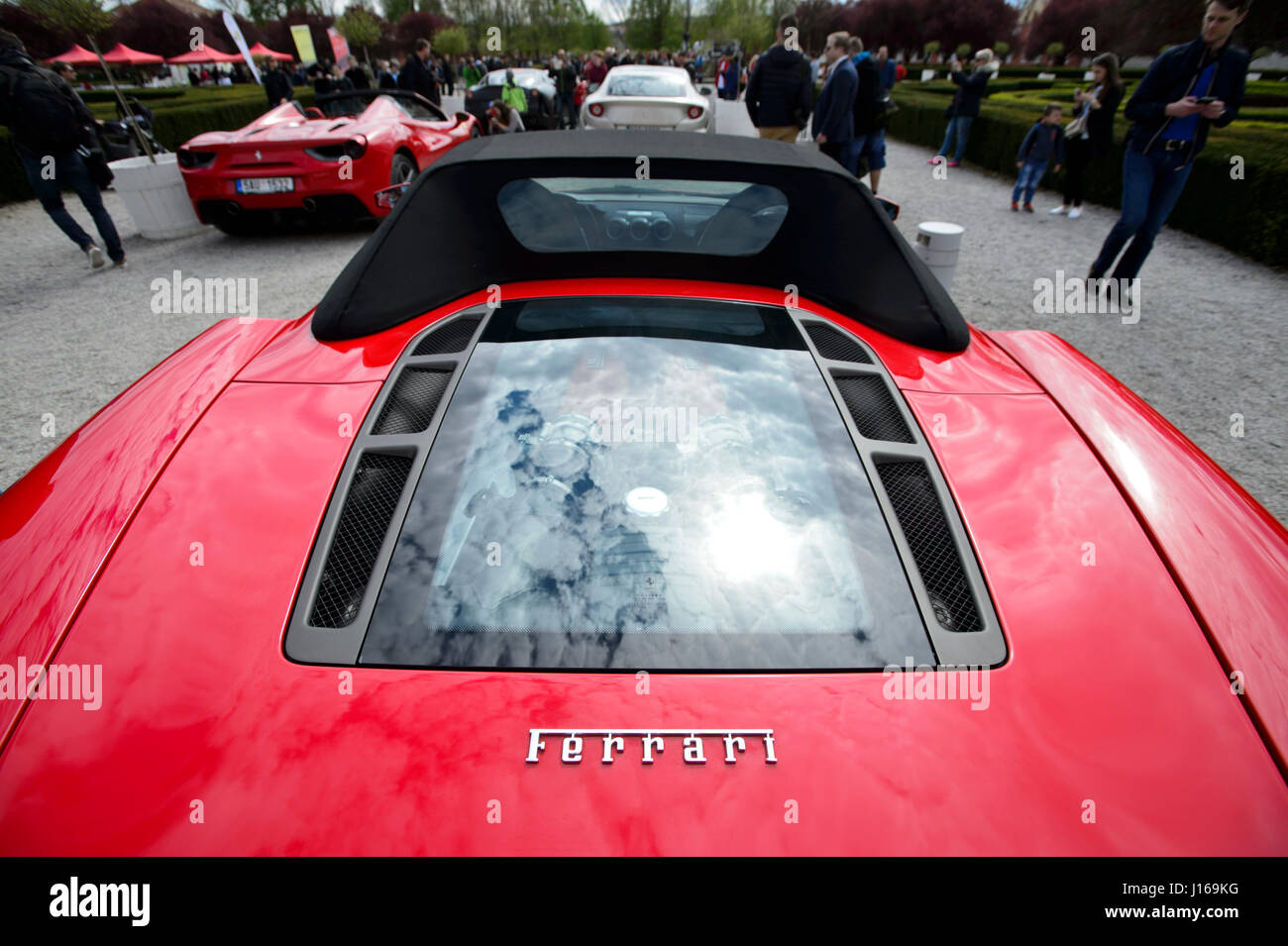 Meeting of Ferrari cars, 70th anniversary Stock Photo - Alamy