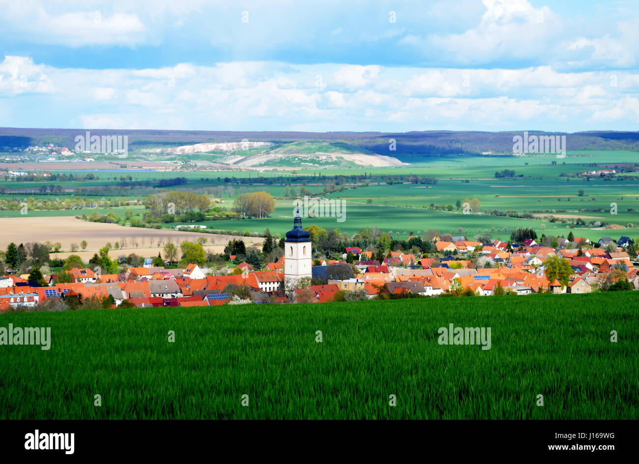 Rural town in germany hi-res stock photography and images - Alamy