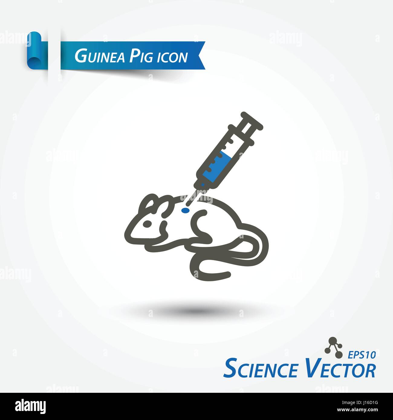 Pig experimental animal Stock Vector Images - Alamy