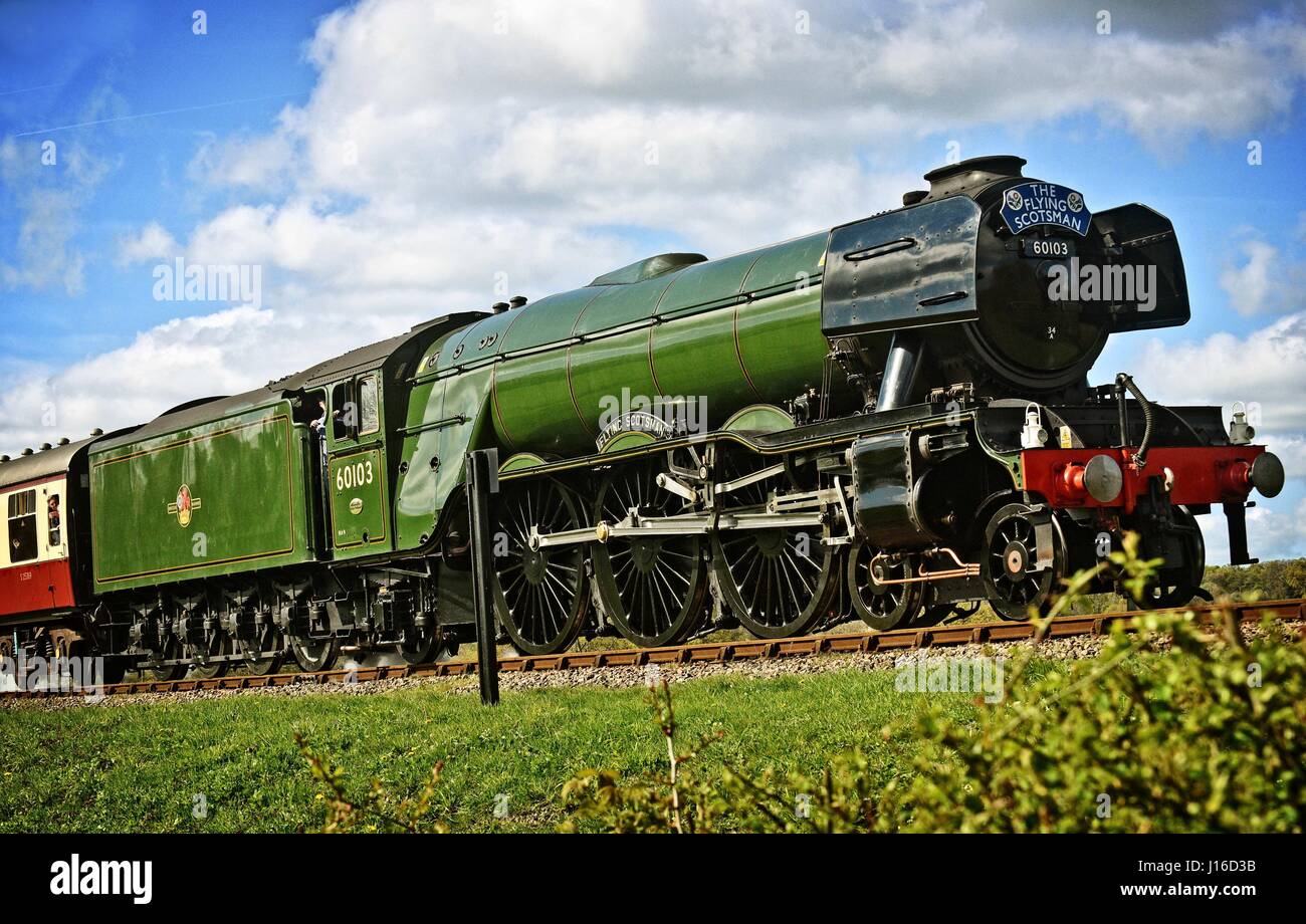 100mph steam engine hi-res stock photography and images - Alamy