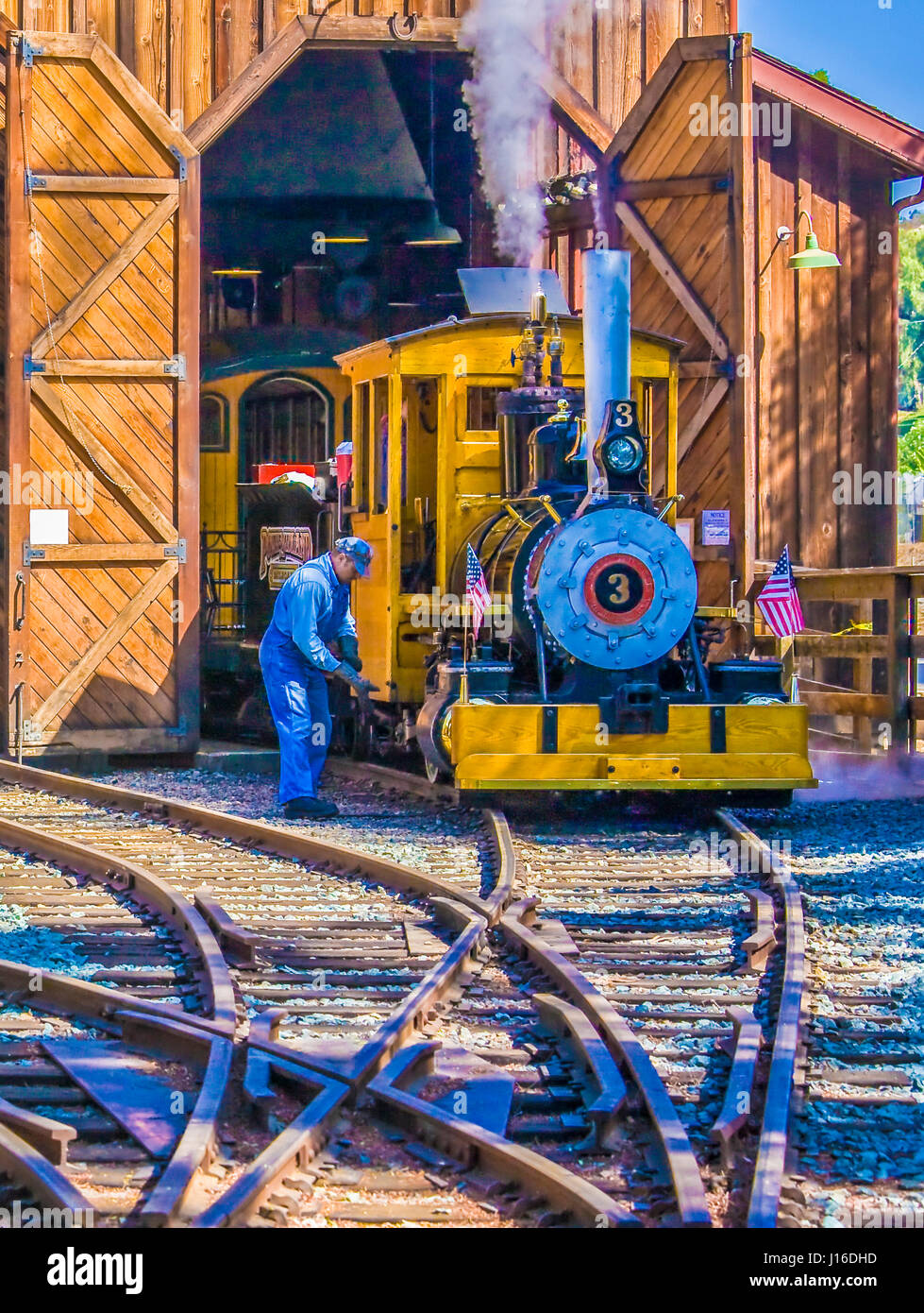 Poway Midland Railroad Stock Photo - Alamy