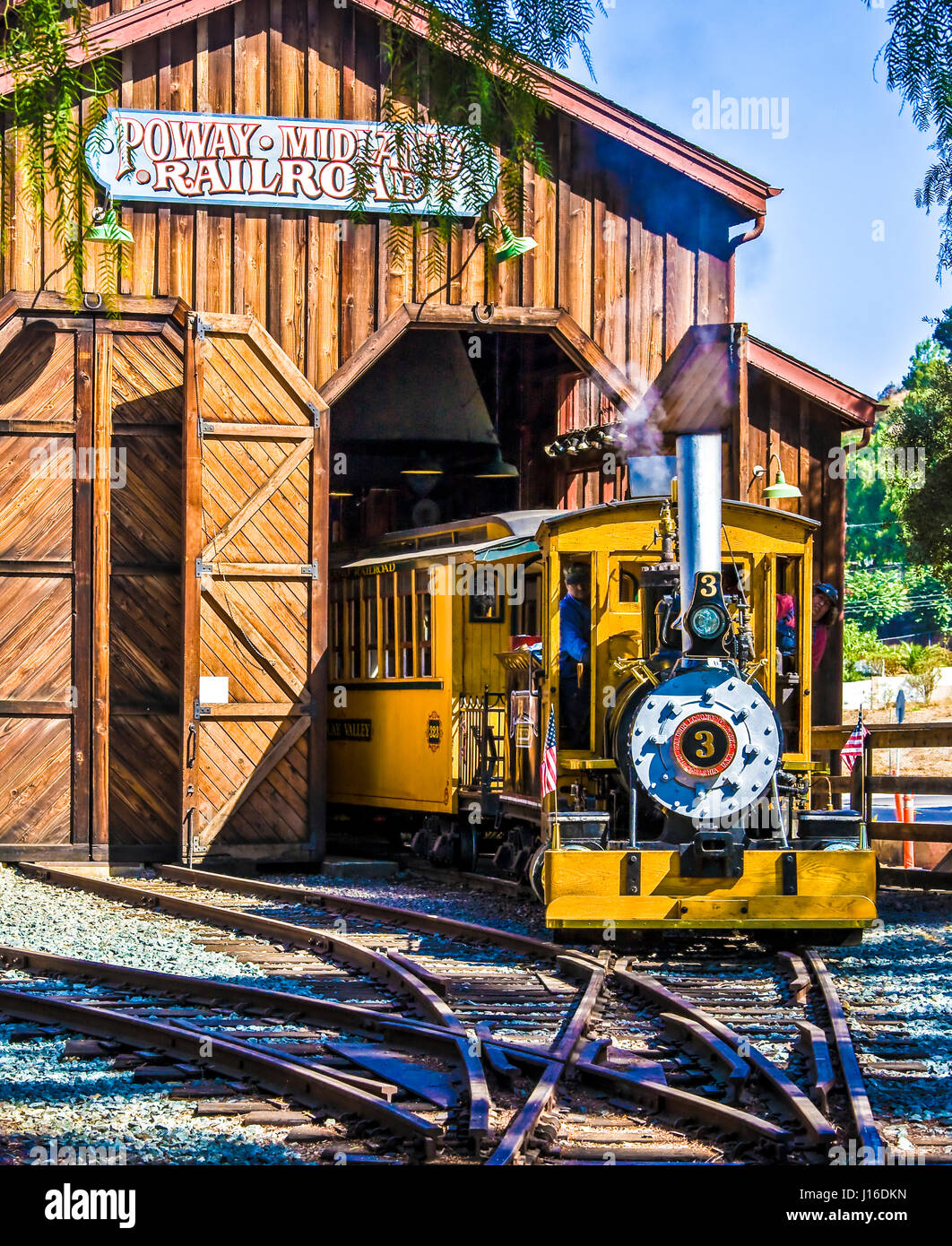 Poway Midland Railroad Stock Photo - Alamy