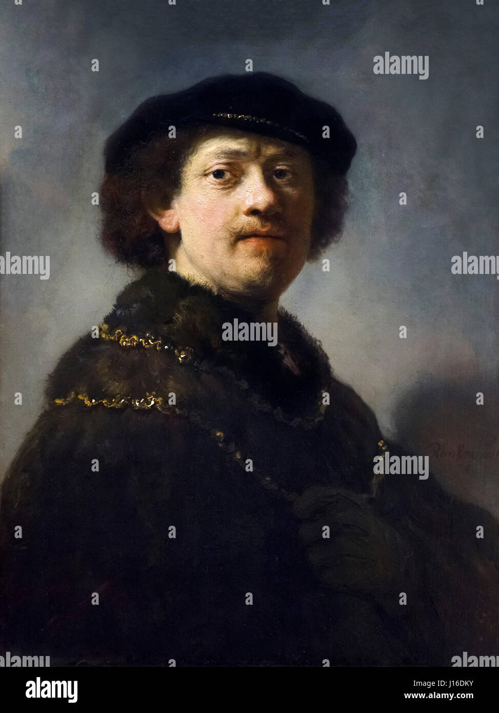 Rembrandt Self Portrait Of Rembrandt Van Rijn 1606 1669 Oil On Oak