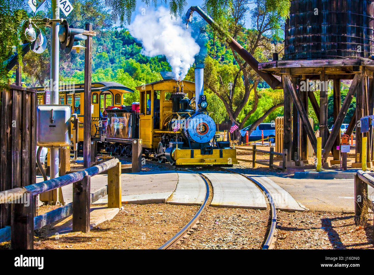 Poway Midland Railroad Stock Photo - Alamy