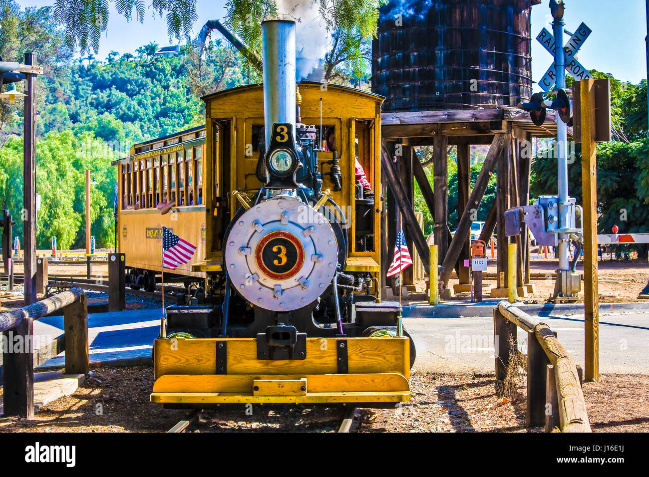 Poway Midland Railroad Stock Photo - Alamy