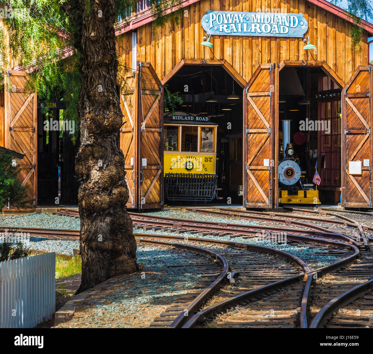 Poway Midland Railroad Stock Photo - Alamy