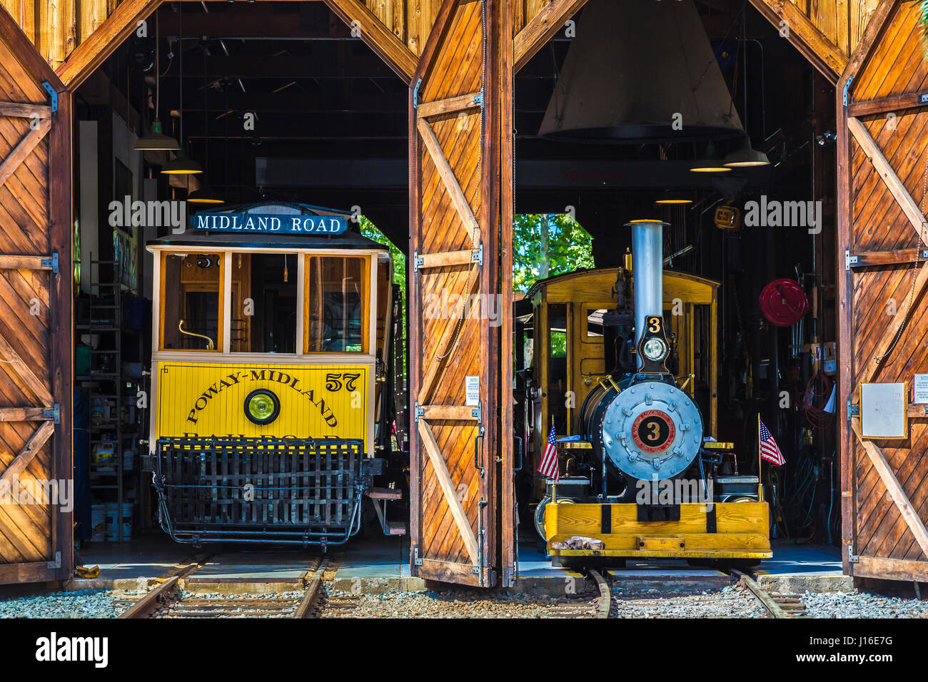 Poway Midland Railroad Stock Photo - Alamy