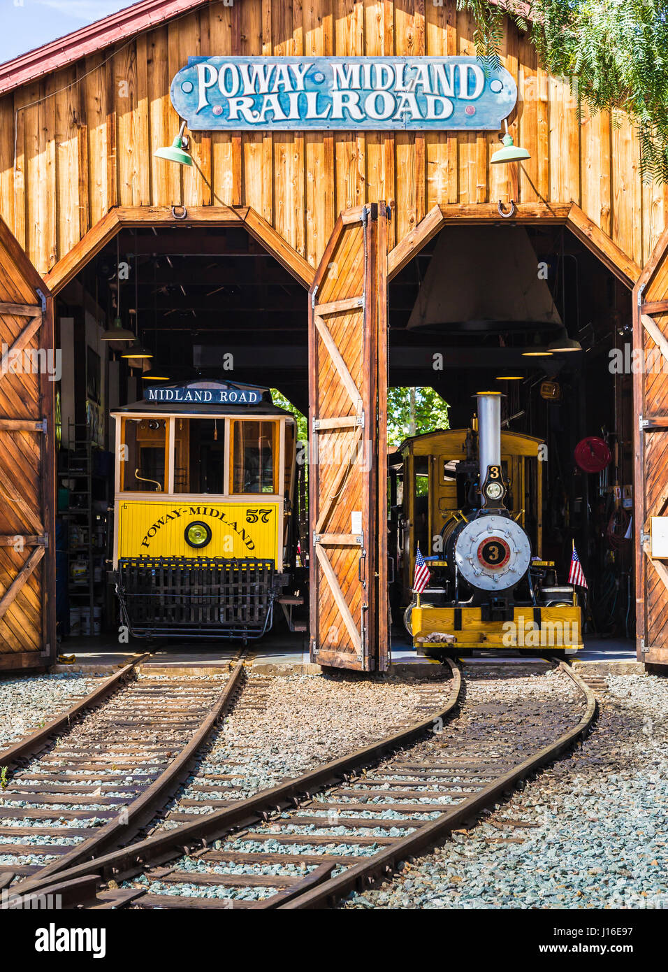 Poway Midland Railroad Stock Photo - Alamy