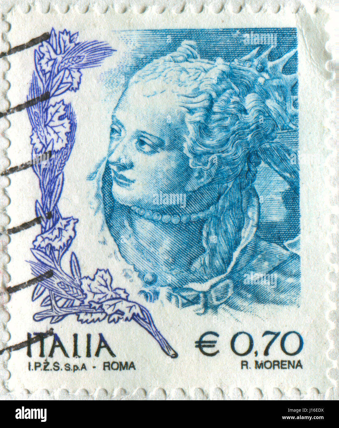 Roma stamp hi-res stock photography and images - Alamy