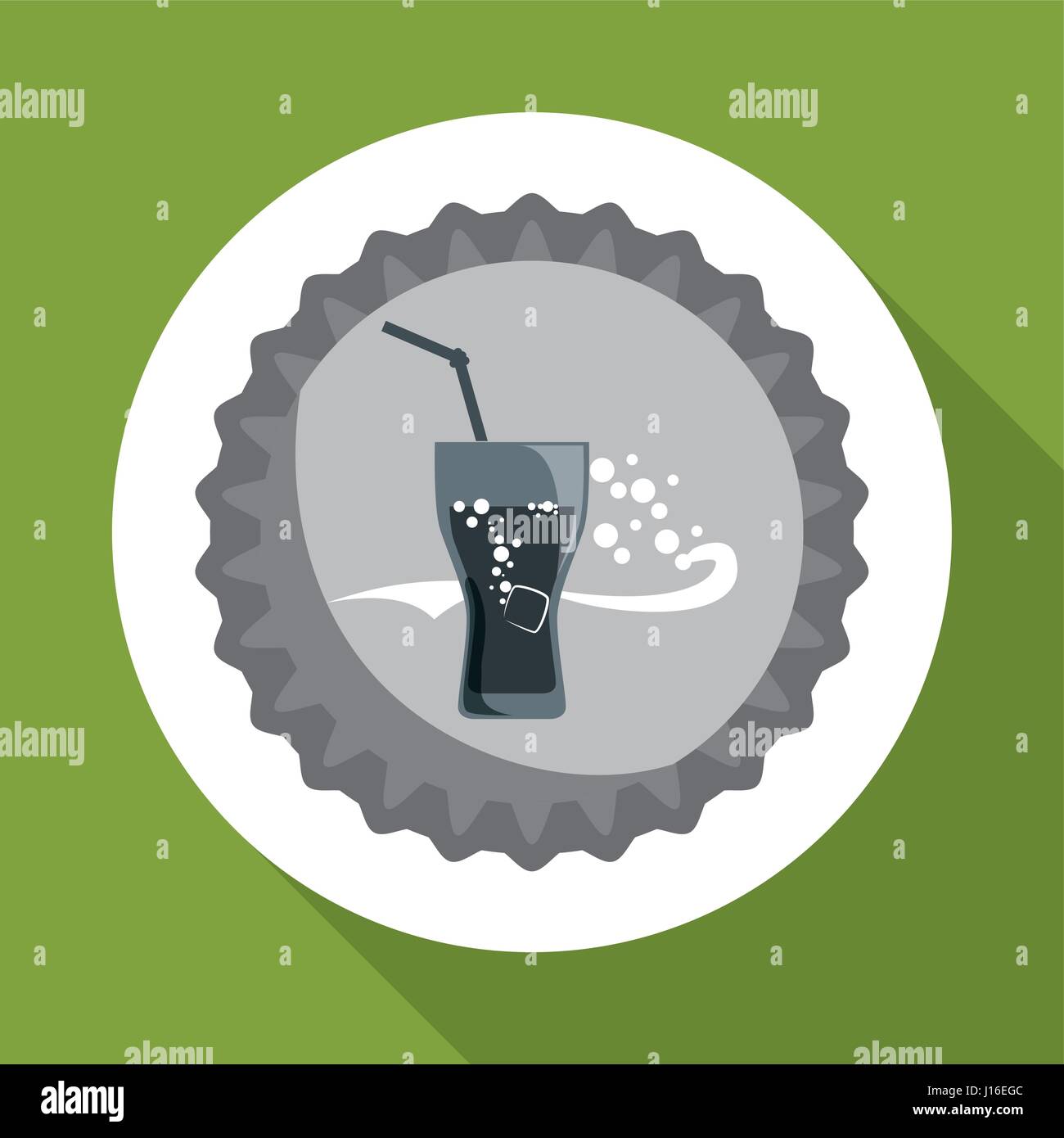 Soda concept with icon design, vector illustration 10 eps graphic Stock ...
