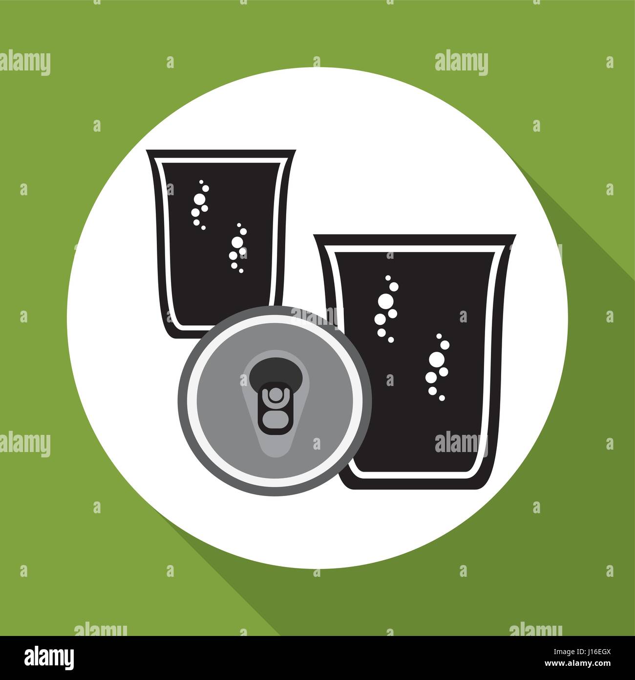Soda concept with icon design, vector illustration 10 eps graphic Stock ...