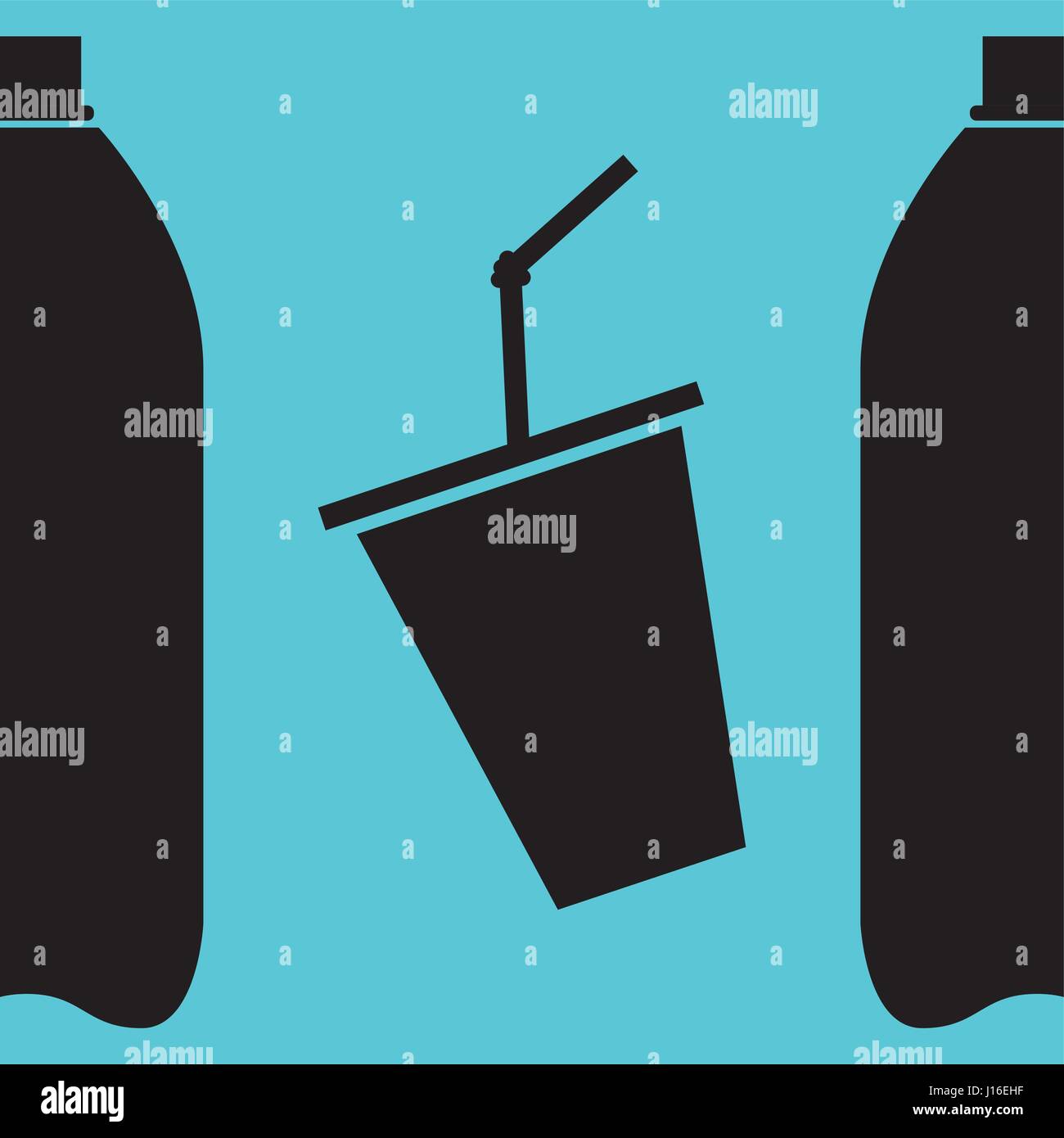 Soda concept with icon design, vector illustration 10 eps graphic Stock ...