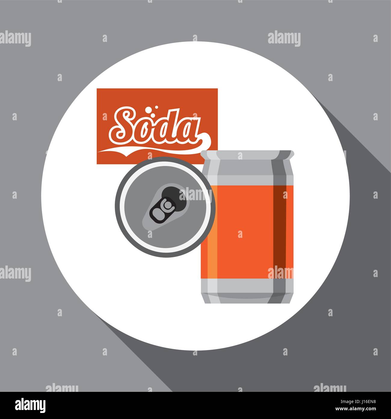 Soda concept with icon design, vector illustration 10 eps graphic Stock ...