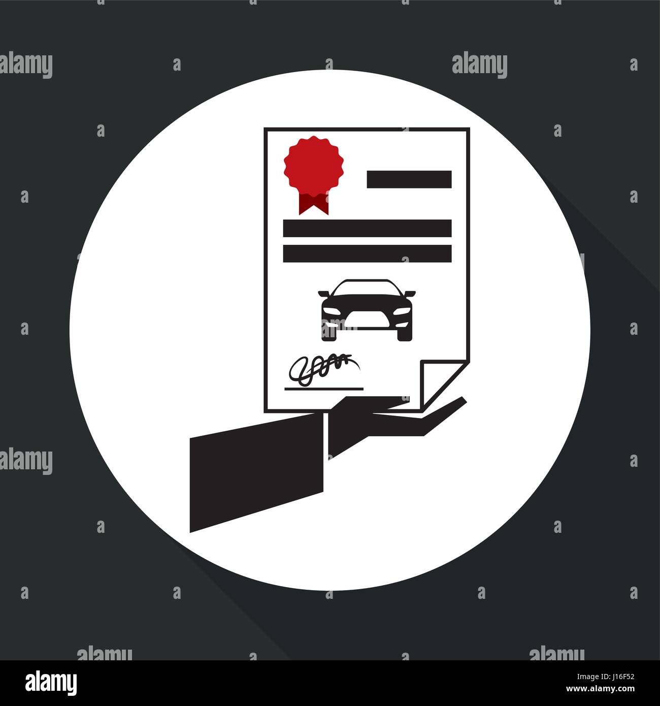 Car sale concept with icon design, vector illustration 10 eps graphic ...