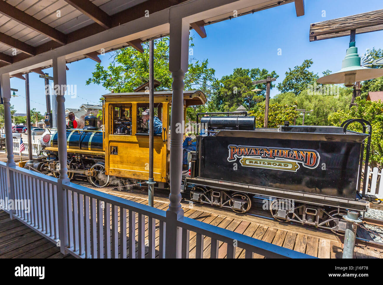Poway Midland Railroad Stock Photo - Alamy