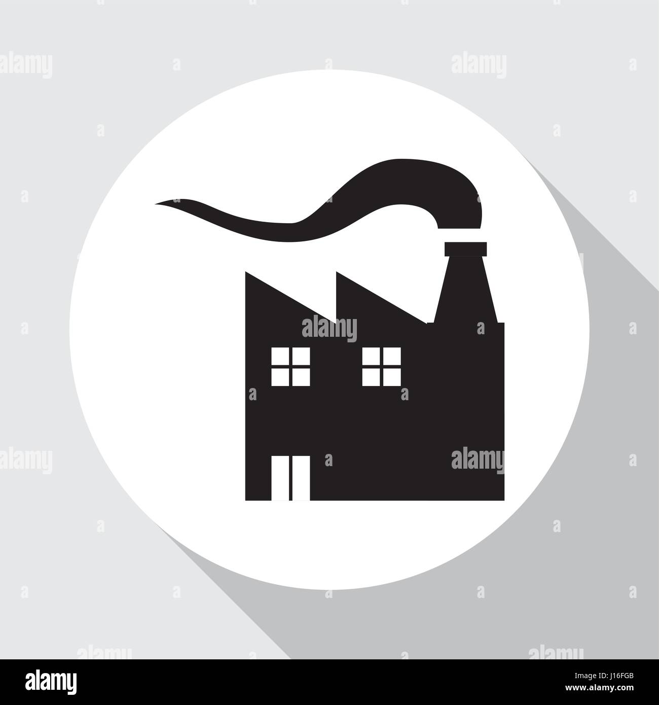 Industry concept with icon design, vector illustration 10 eps graphic ...