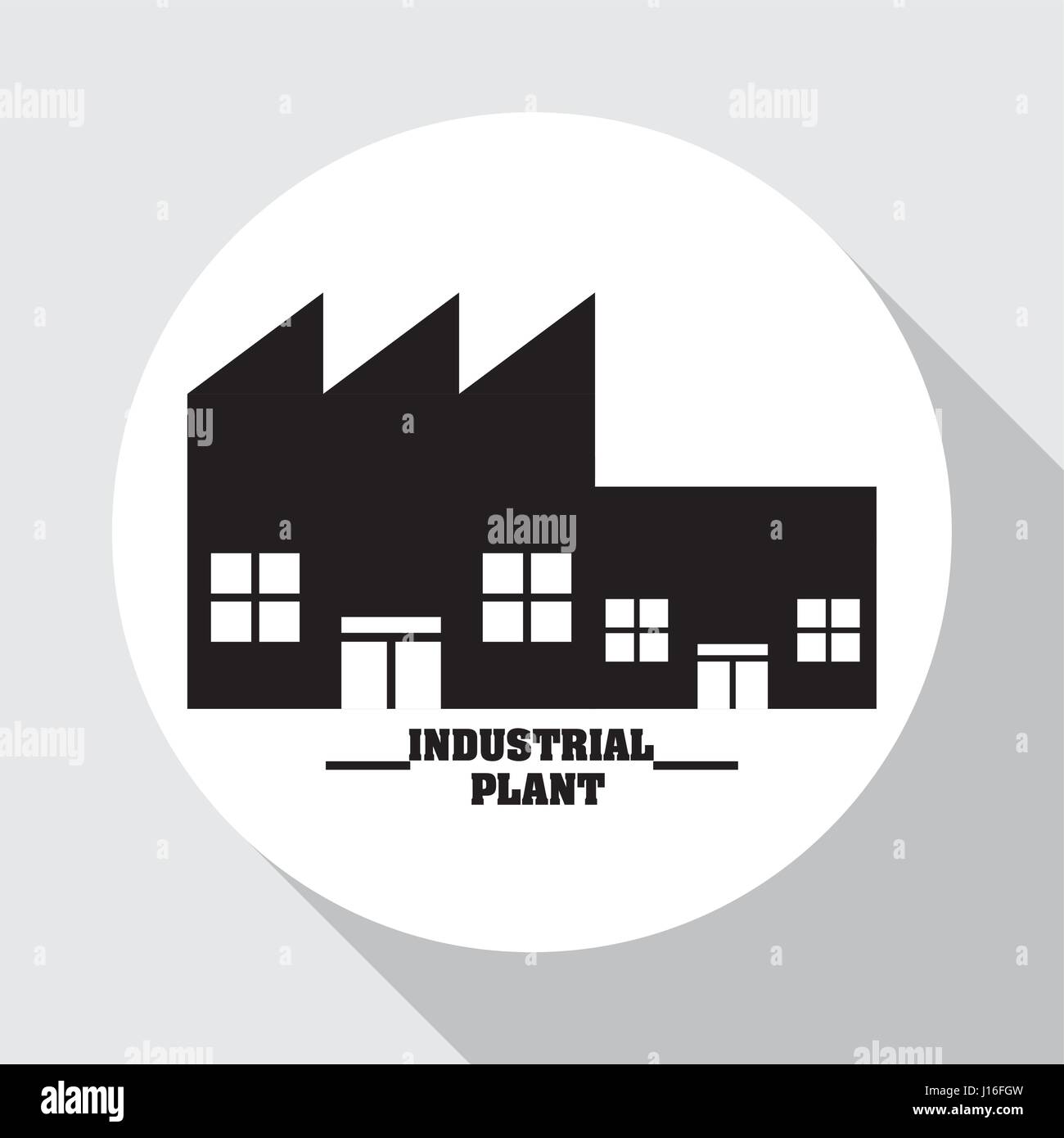 Industry concept with icon design, vector illustration 10 eps graphic ...