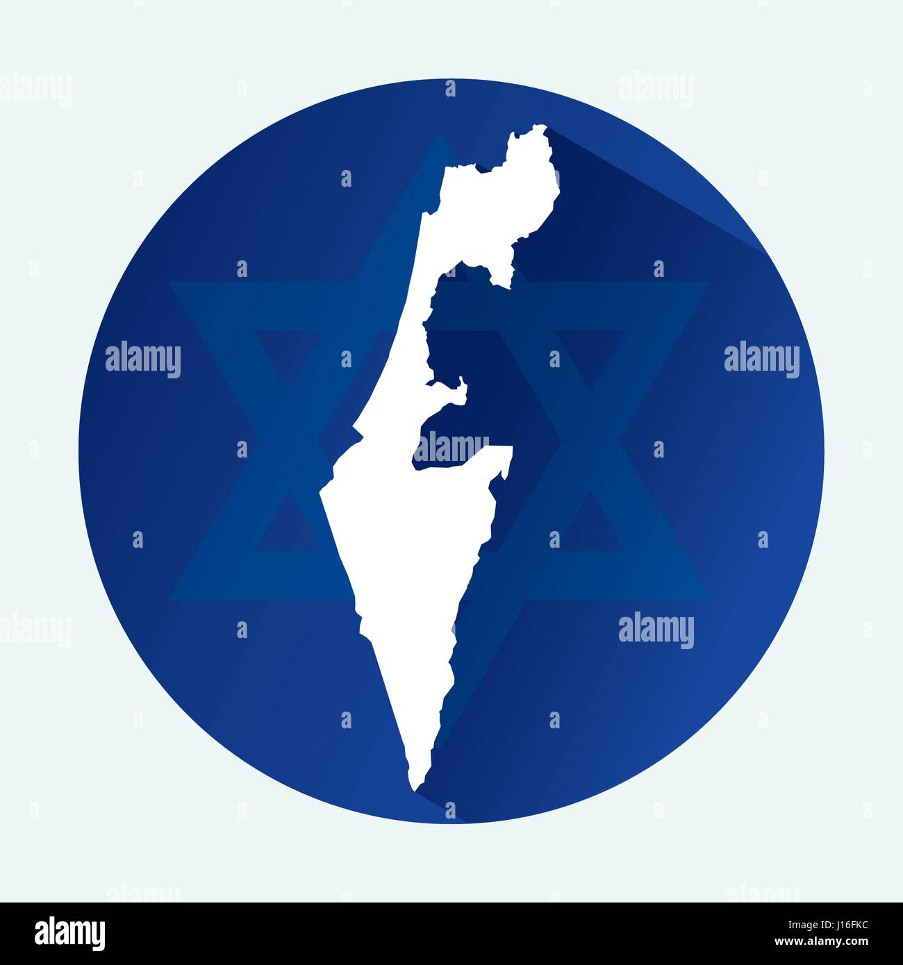 Israel concept with icon design, vector illustration 10 eps graphic ...