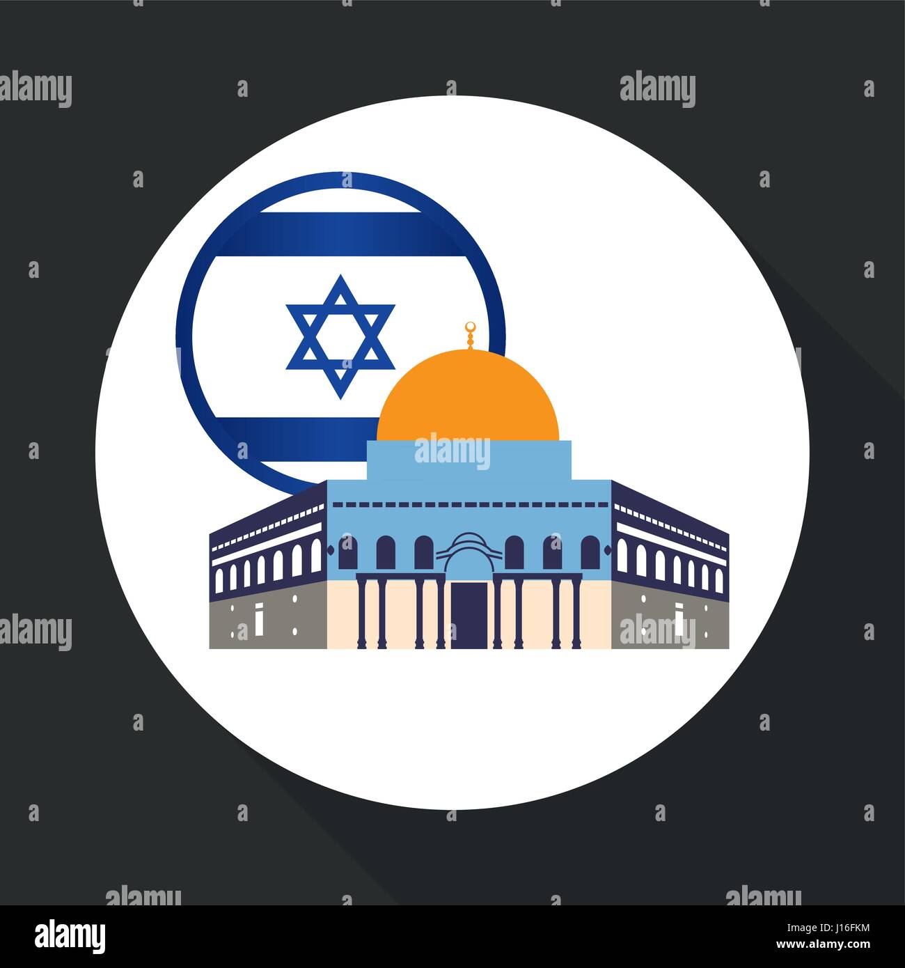 Modern israeli city Stock Vector Images - Alamy