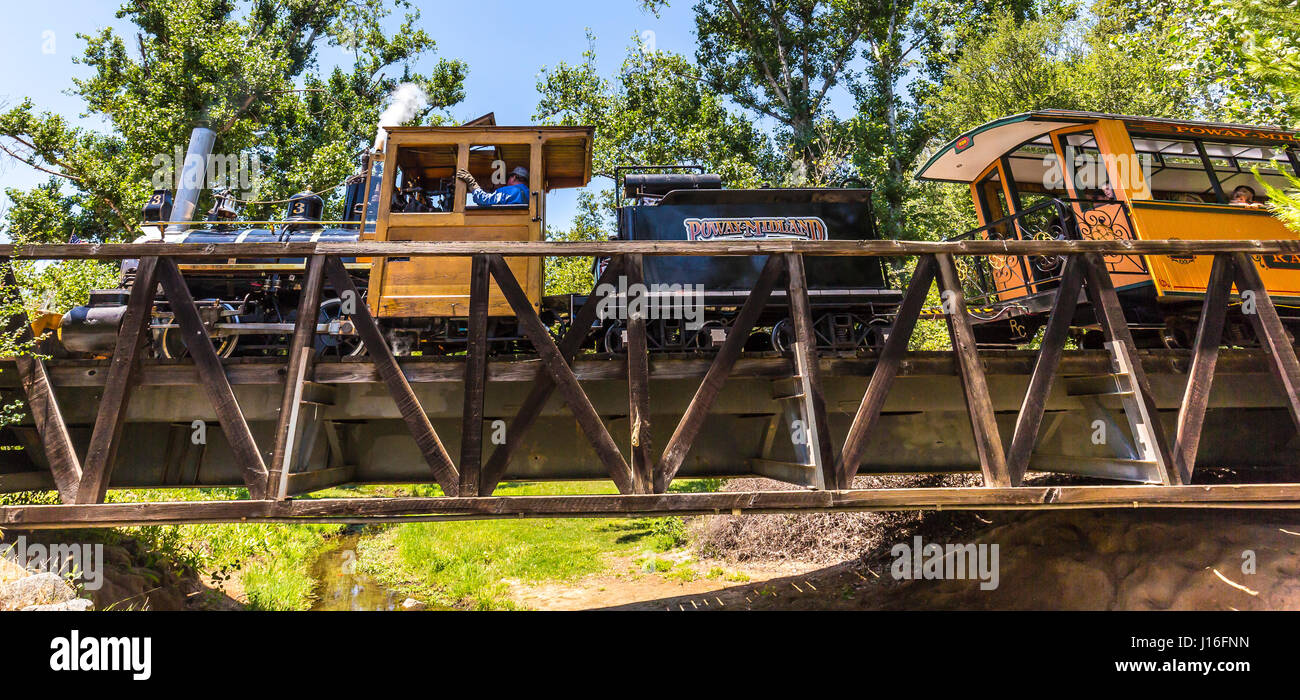 Poway Midland Railroad Stock Photo - Alamy