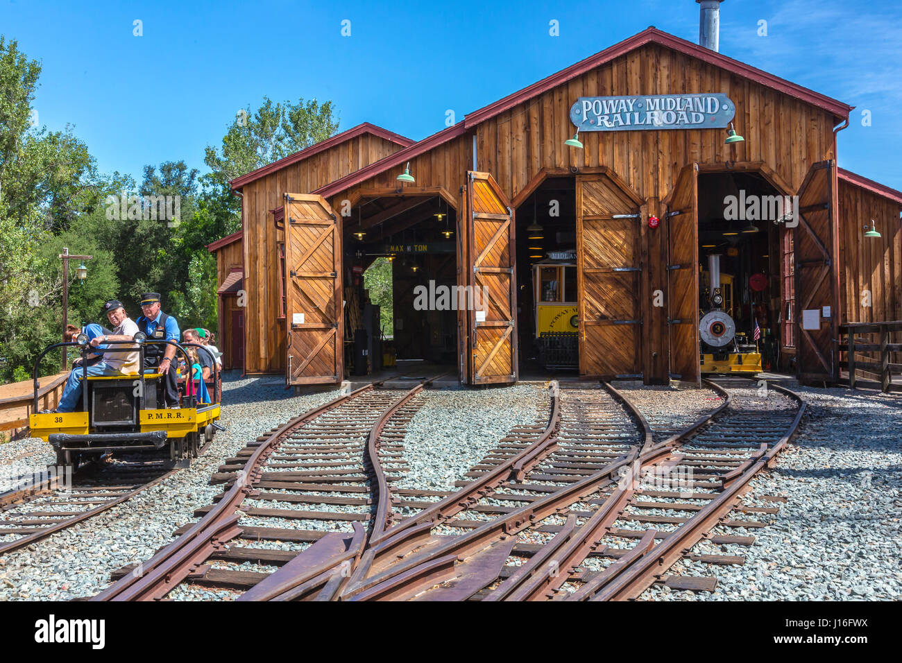 Poway Midland Railroad Stock Photo - Alamy