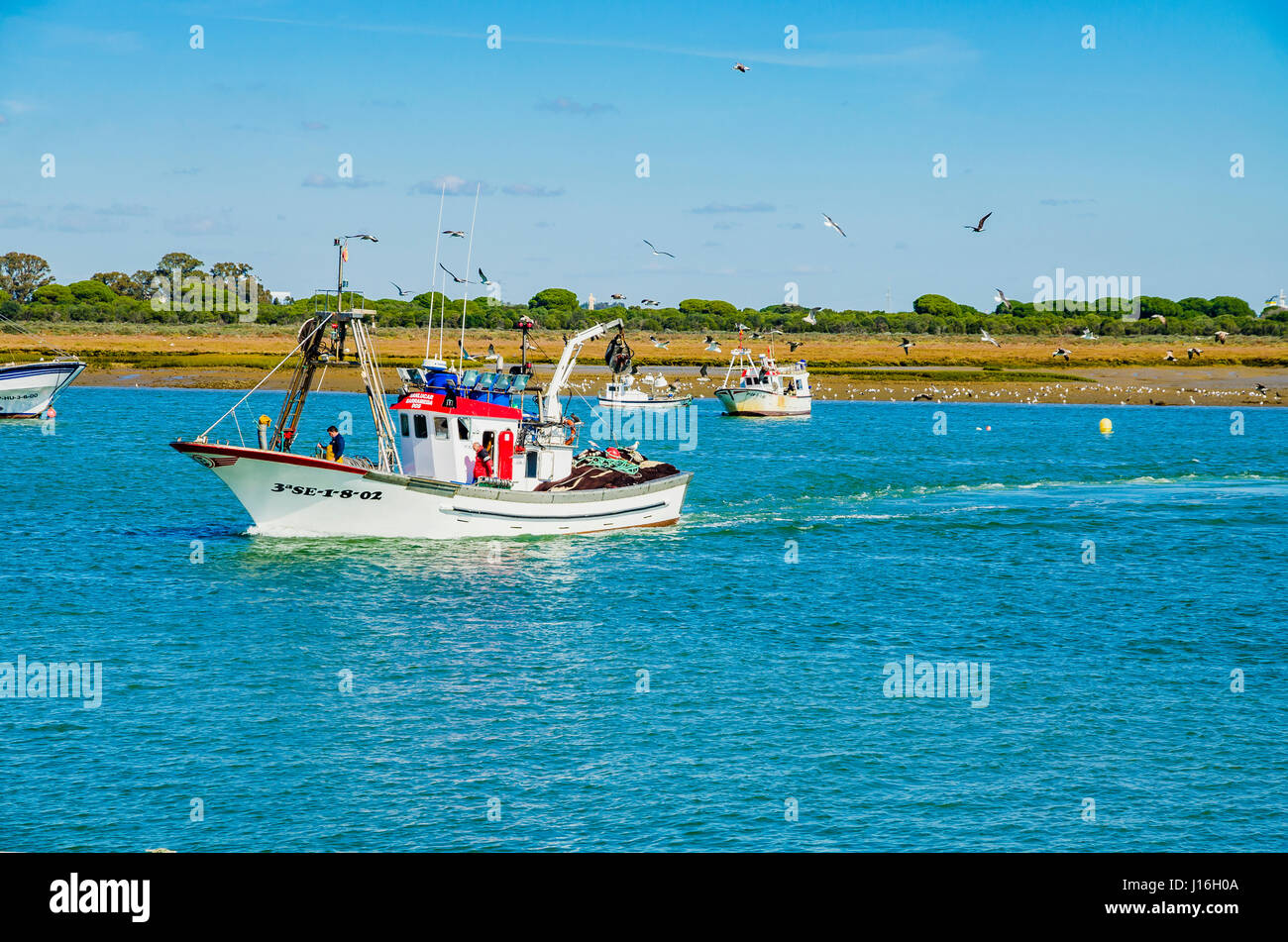 The Unesco Biosphere Reserve and Natural Park of the Odiel Marshes is a ...