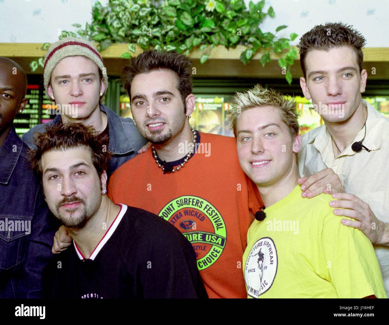'NSync visit McDonald's in Philadelphia, PA to kick off Summer Music ...