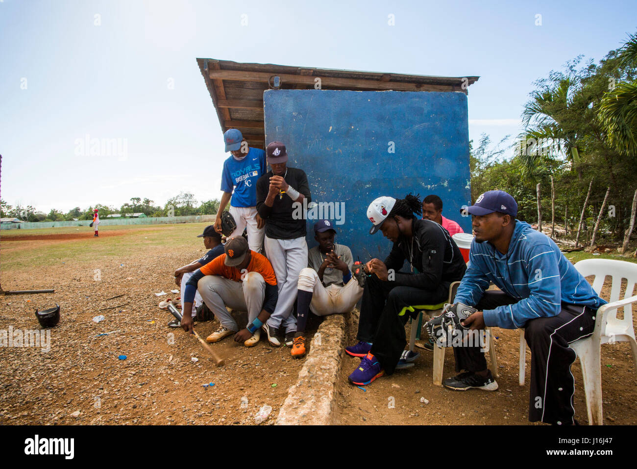 Dominican republic baseball players hi-res stock photography and images ...