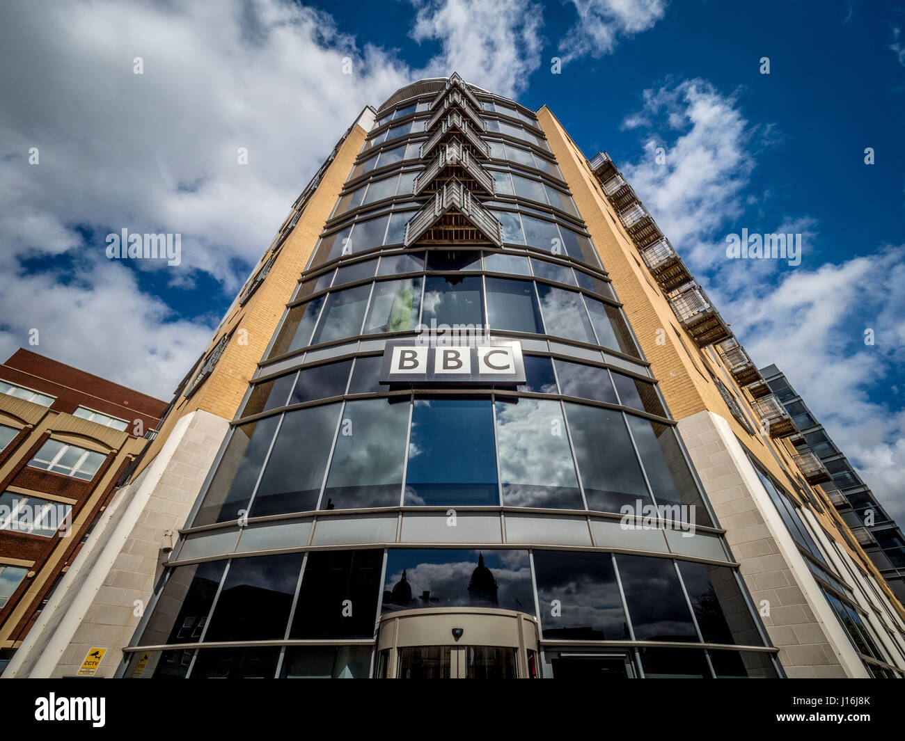 Roof of bbc building hi-res stock photography and images - Alamy