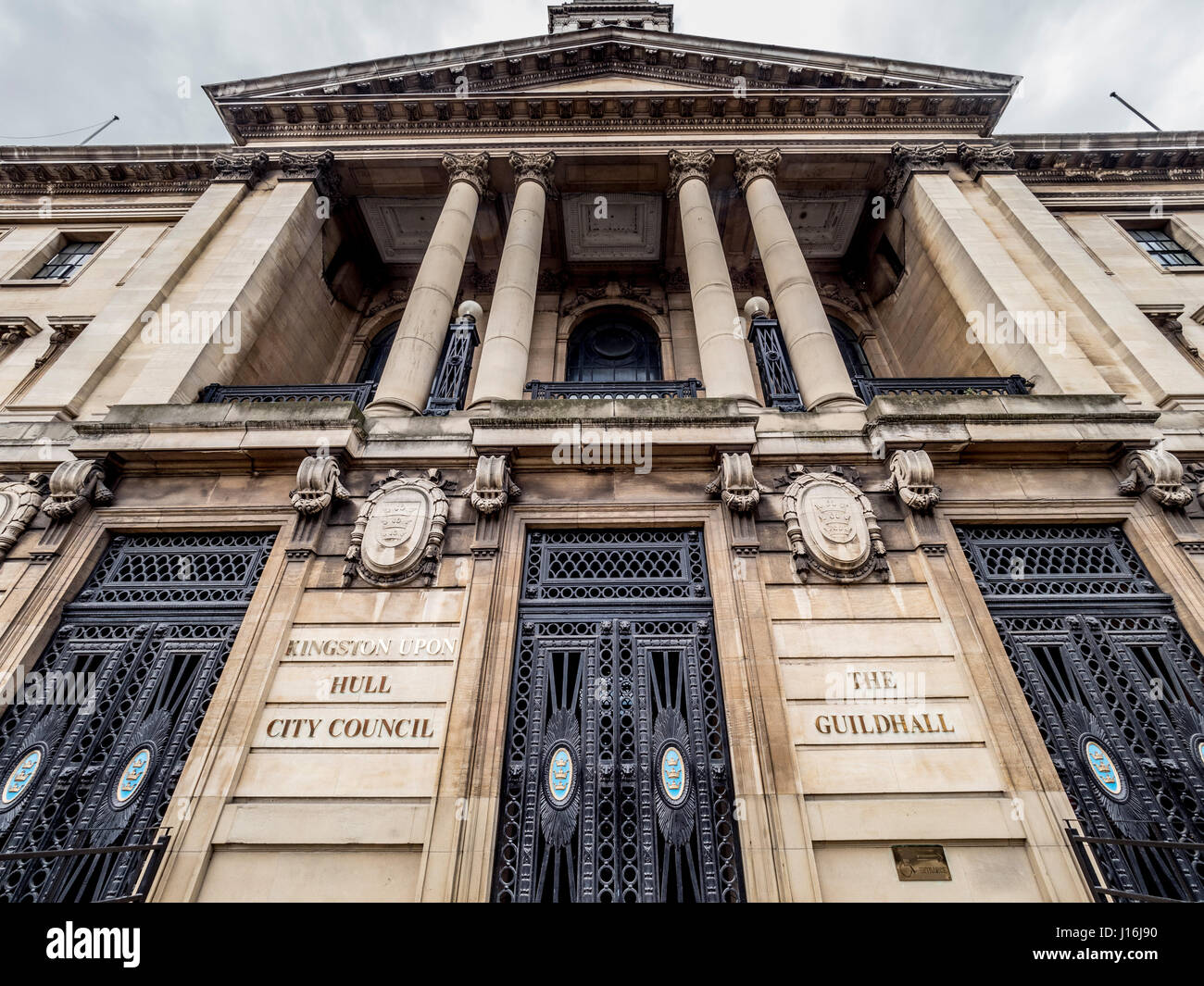 The Guildhall, Hull, UK Stock Photo - Alamy