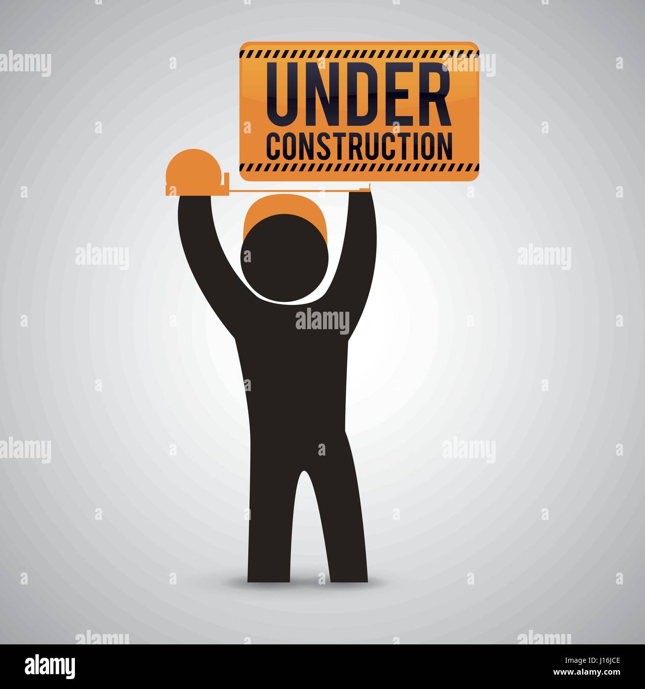 Under construction concept with icon design, vector illustration 10 eps ...