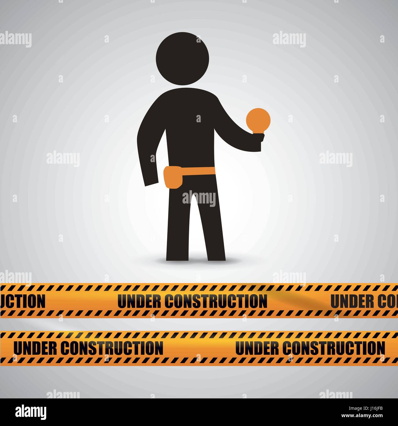 Under construction concept with icon design, vector illustration 10 eps ...