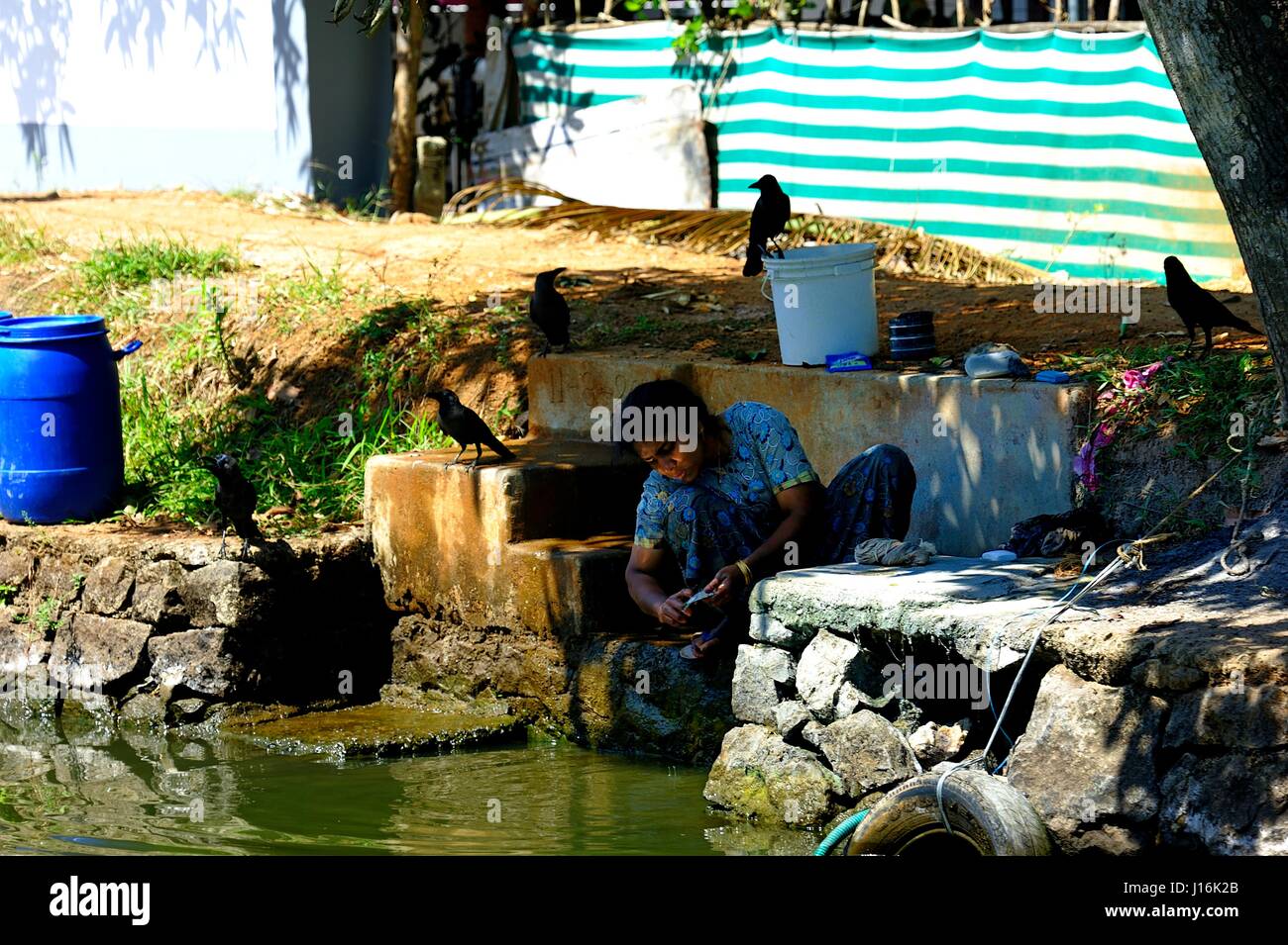 Women carrying barrels hi-res stock photography and images - Alamy