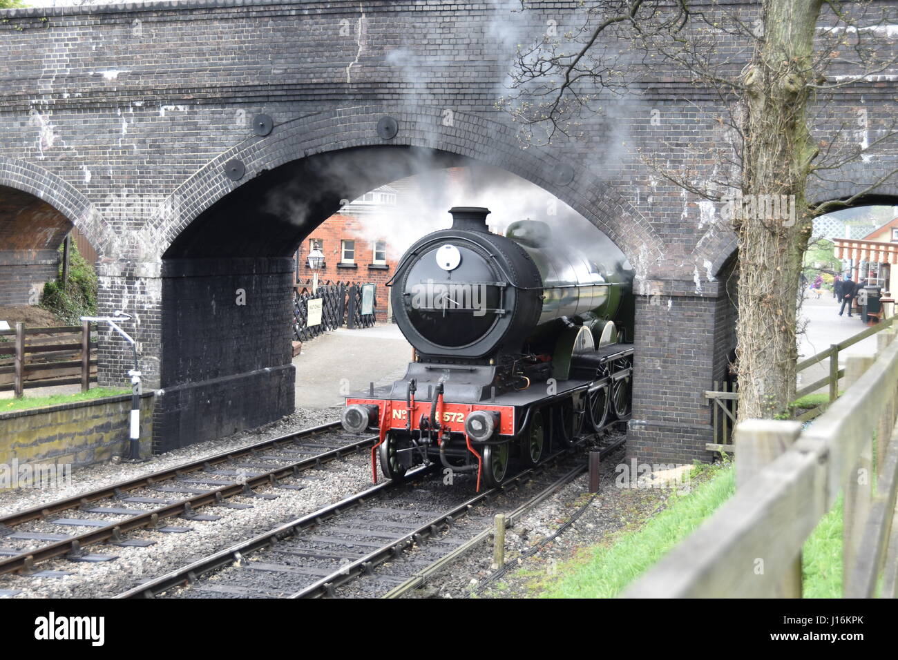 LNER B12 - 8572 Steam locomotive on the North Norfolk Railway Stock ...