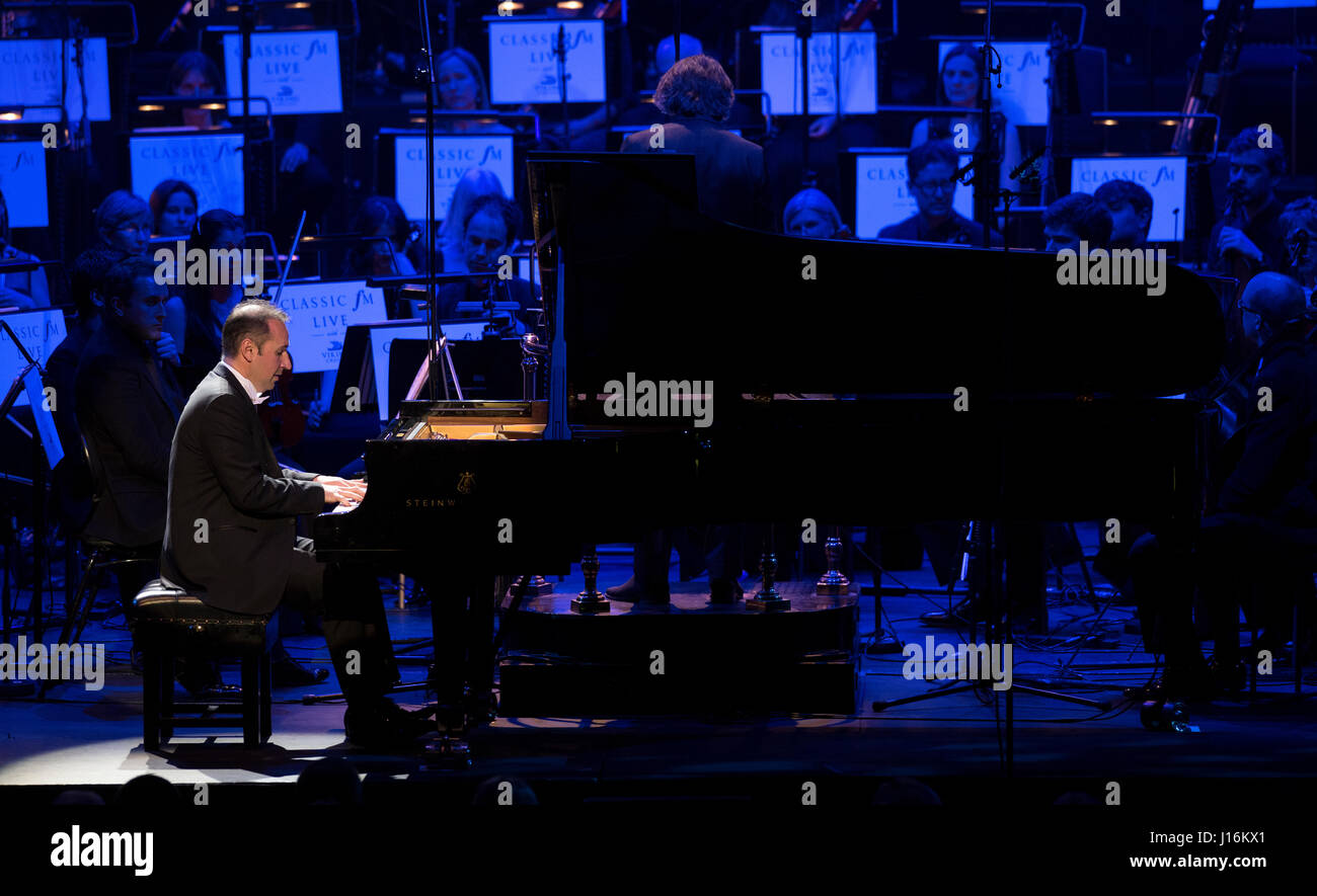 Pianist Simon Trpceski performs with The Bournemouth Symphony Orchestra ...