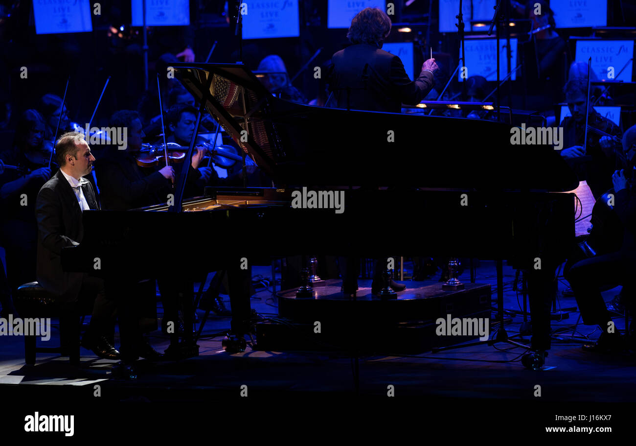 Pianist Simon Trpceski performs with The Bournemouth Symphony Orchestra ...