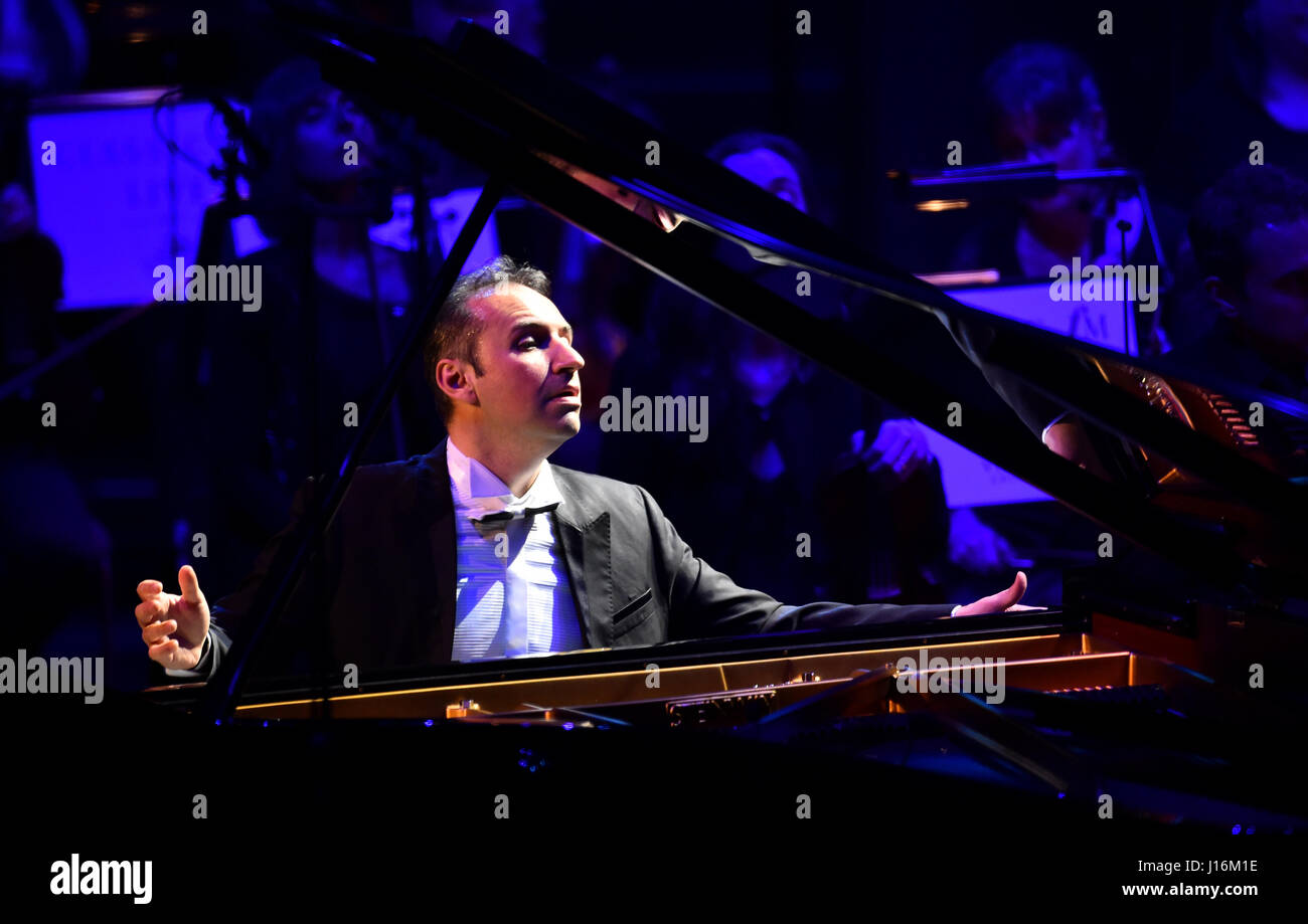 Pianist Simon Trpceski performs with The Bournemouth Symphony Orchestra ...