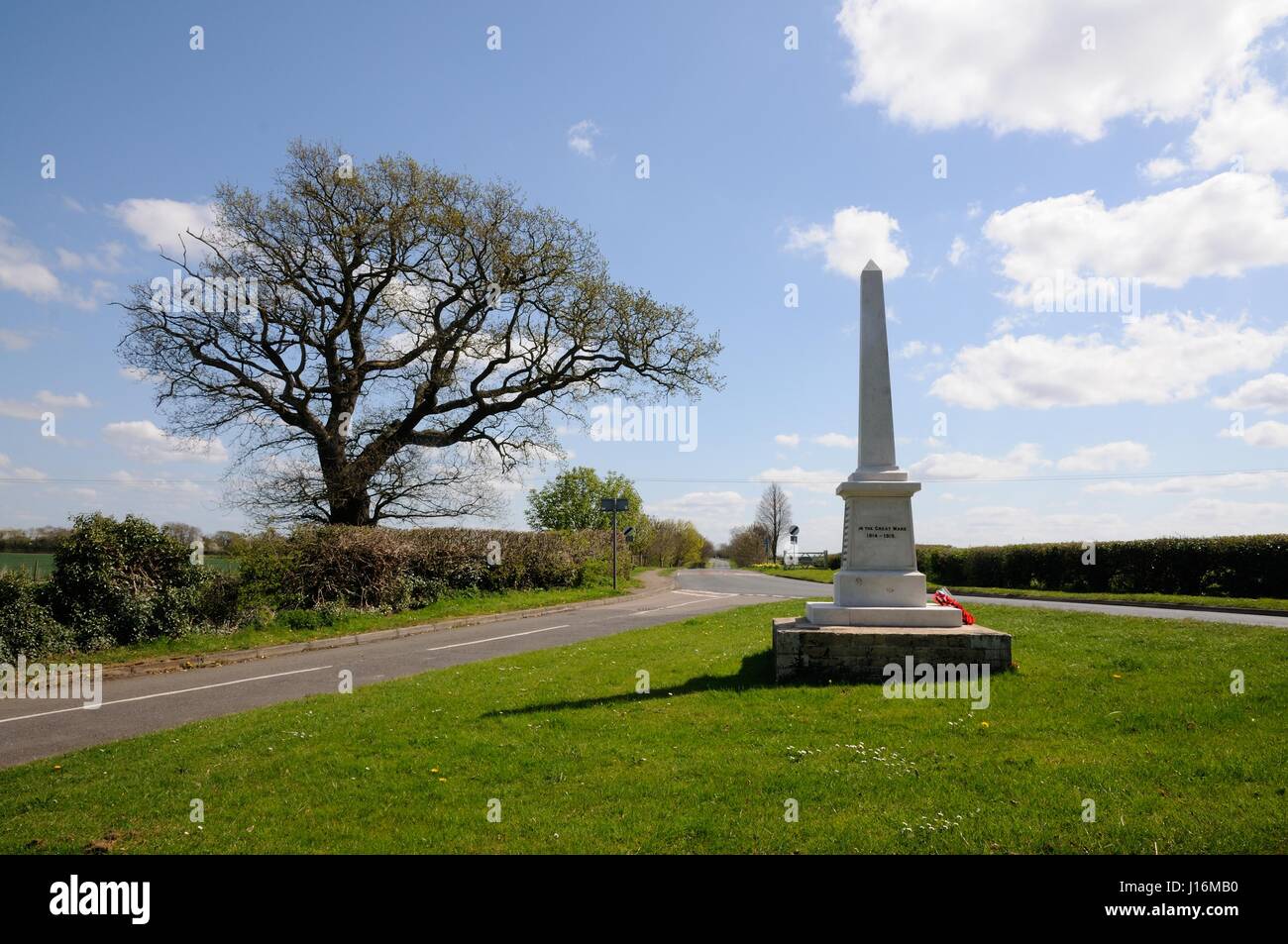 War Memorial Felmersham, Bedfordshire, was erected by Public ...