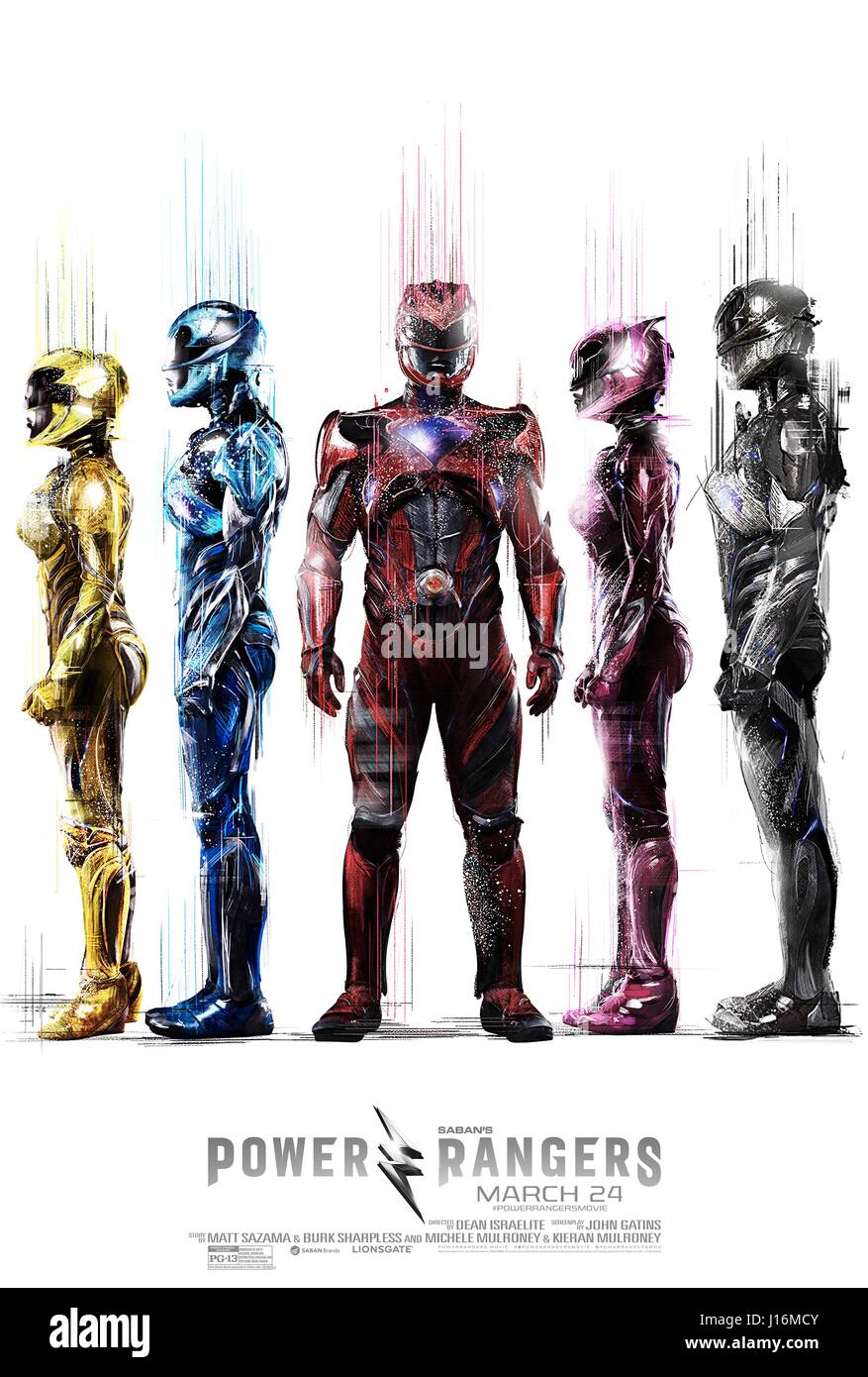 RELEASE DATE: March 24, 2017 TITLE: Power Rangers STUDIO: Lionsgate ...