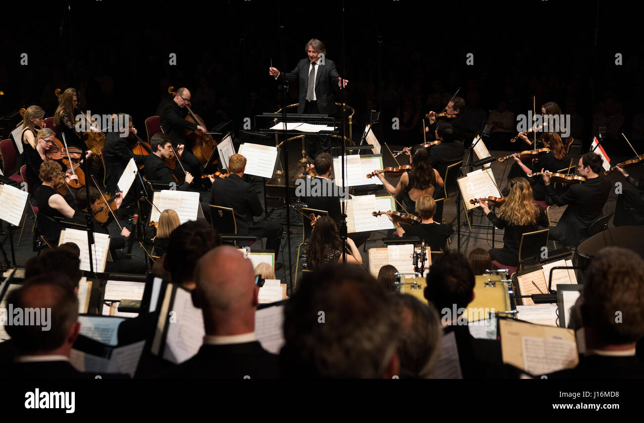 Stephen barlow classic fm live royal albert hall hi-res stock ...