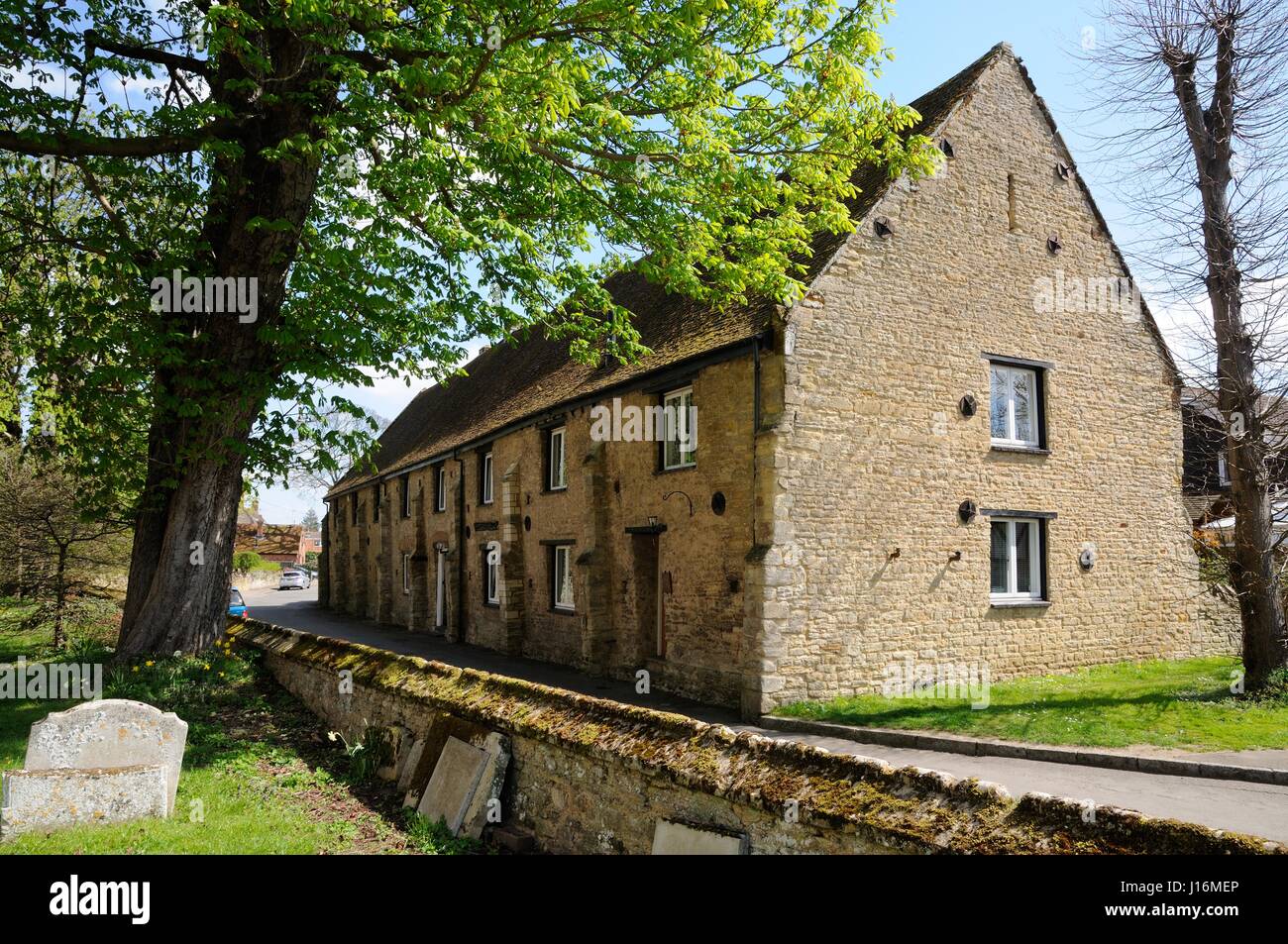 Medieval Tithe Barn, Felmersham, Bedfordshire. Now converted into ...