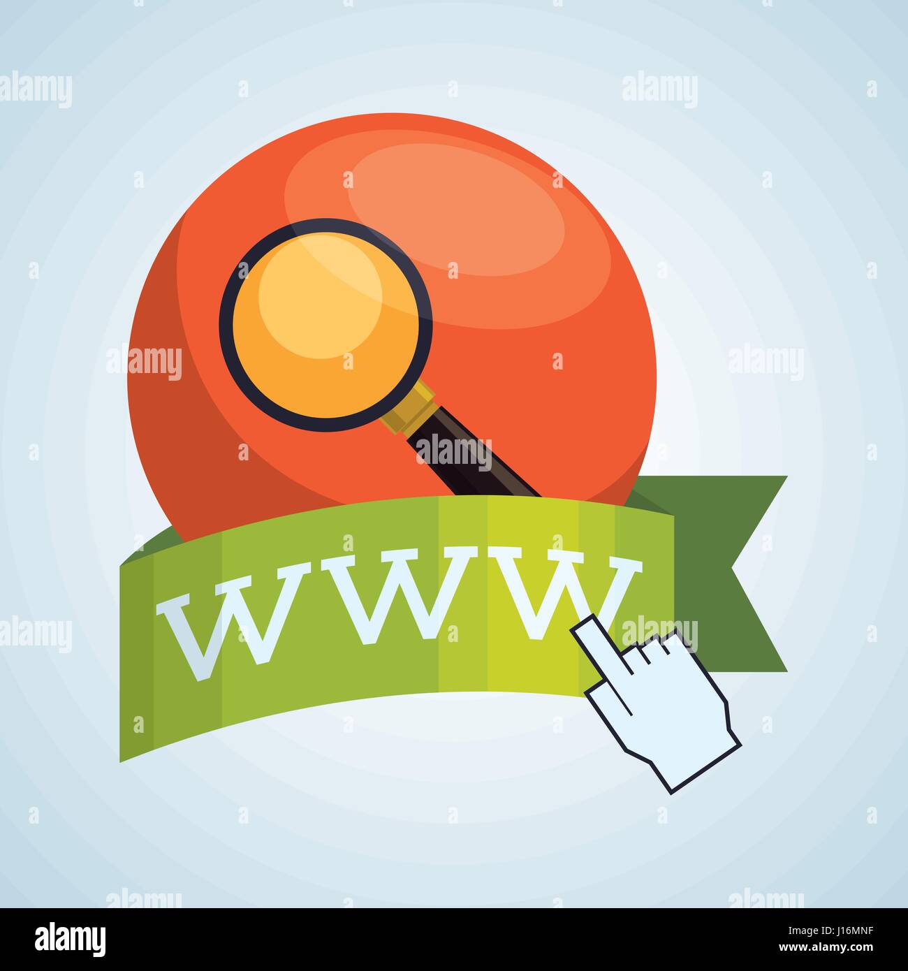 Internet design. Online icon. Colorful illustration , vector Stock ...
