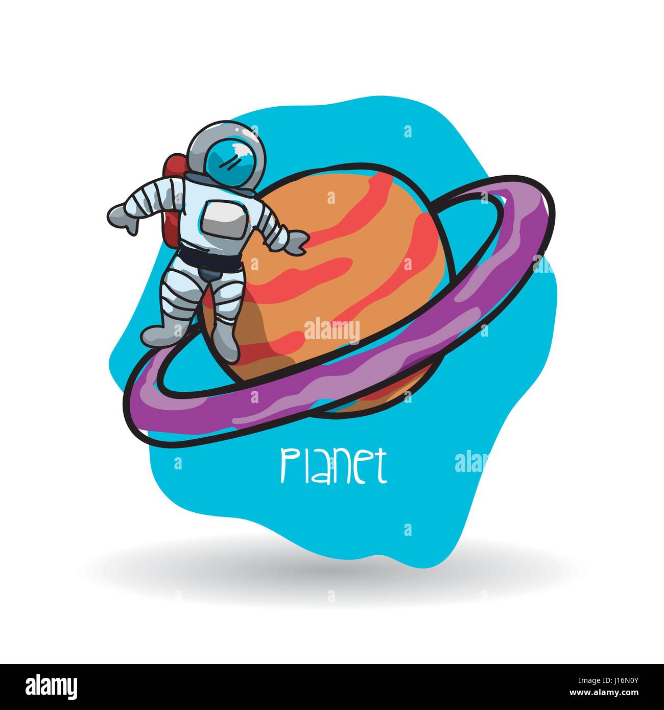 Space design. science icon. Isolated illustration , vector Stock Vector ...