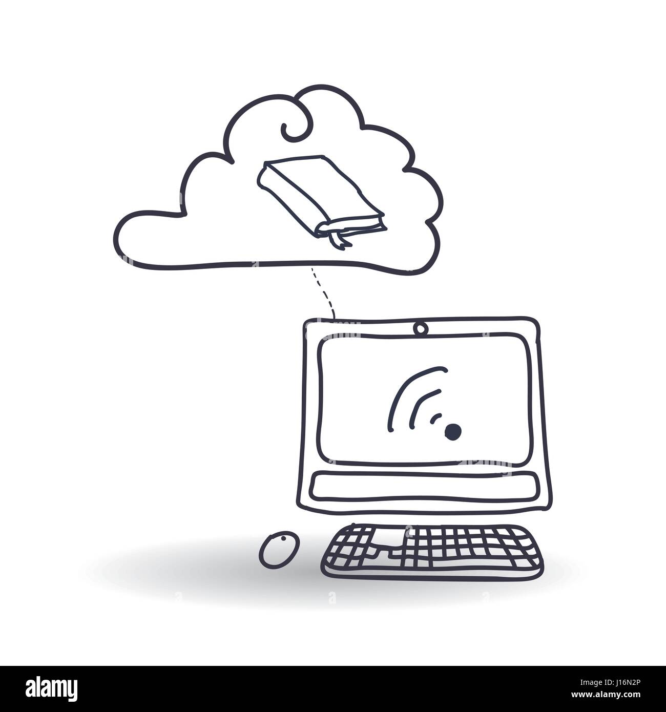 Technology design. sketch icon. Isolated illustration , vector Stock Vector Image & Art - Alamy