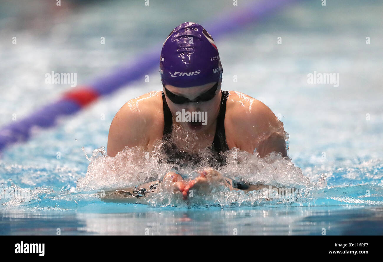 Loughborough University's Megan Morrison in action during The Women's ...