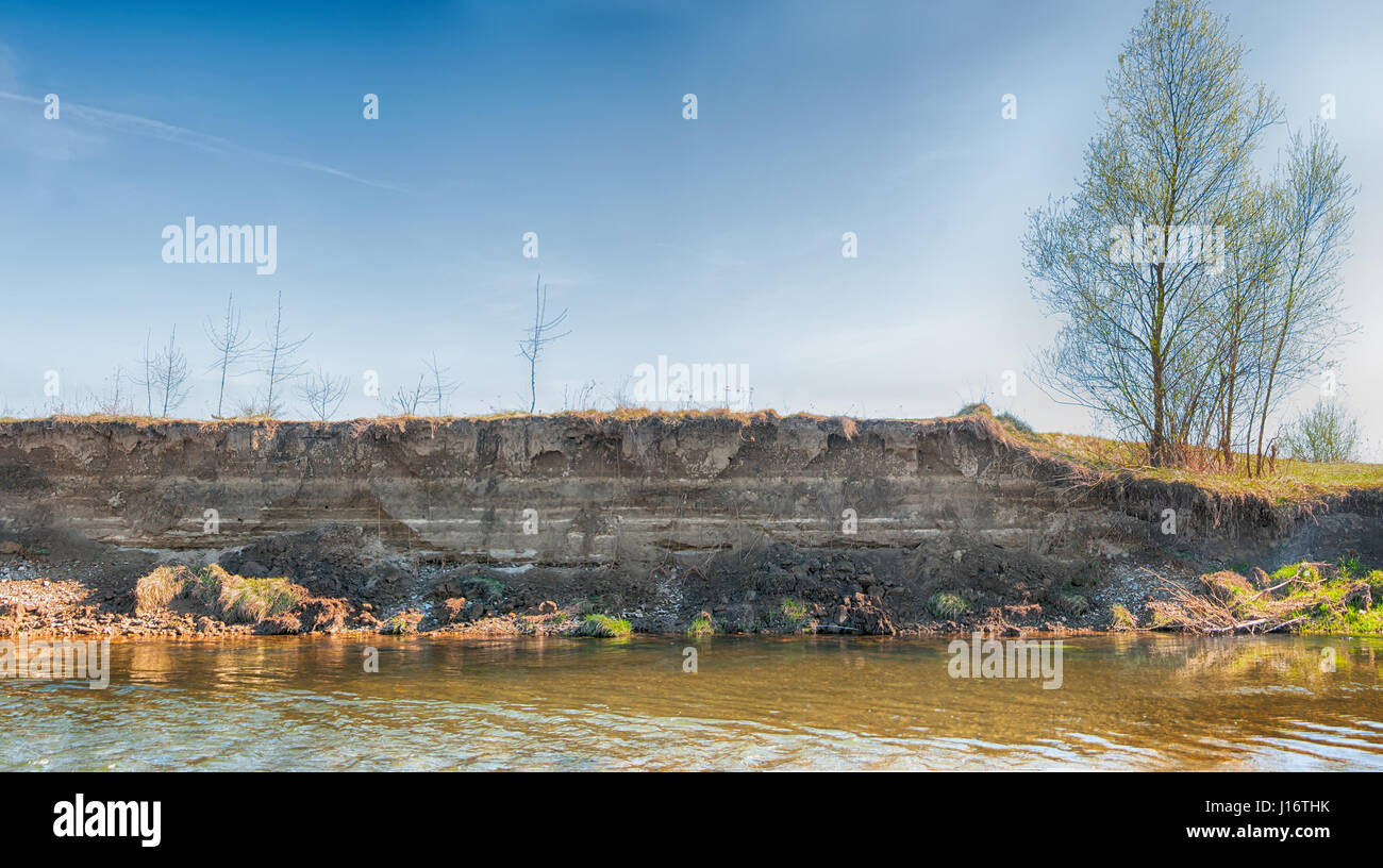 layer of soil beneath section Stock Photo - Alamy