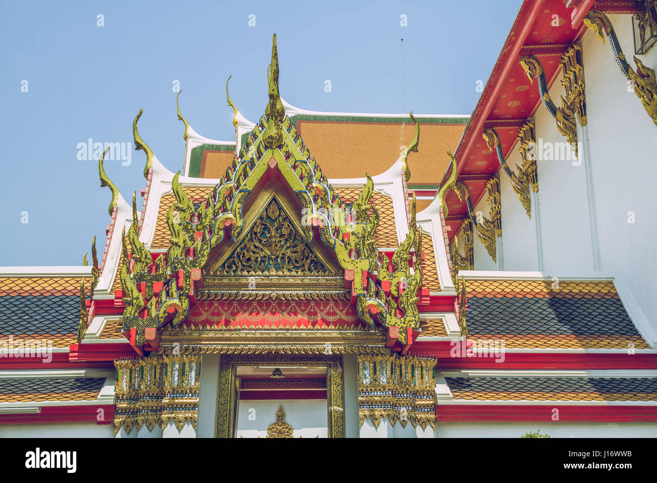 Beautiful Thailand Atmosphere and nature. Suny day in Bankok Stock ...