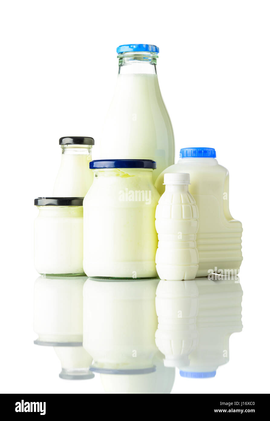 Different types dairy products hi-res stock photography and images - Alamy