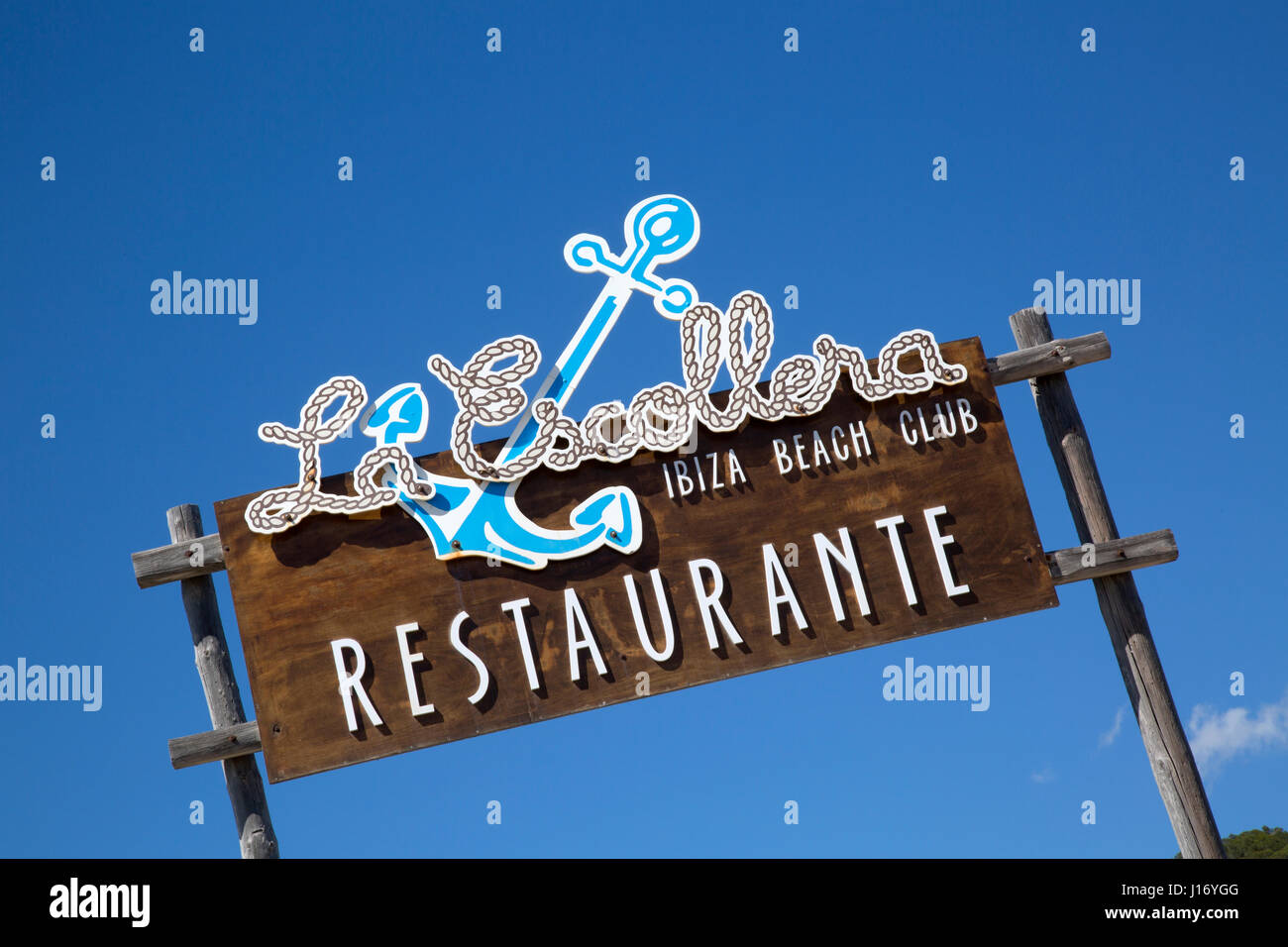 Ibiza And Sign And Beach Stock Photos & Ibiza And Sign And Beach Stock ...