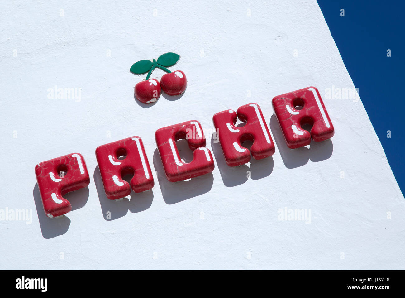 Pacha Nightclub Sign, Ibiza, Spain Stock Photo - Alamy
